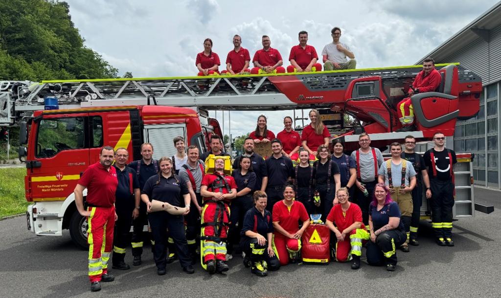 20 neue Feuerwehrsanitäter für die Feuerwehren ausgebildet